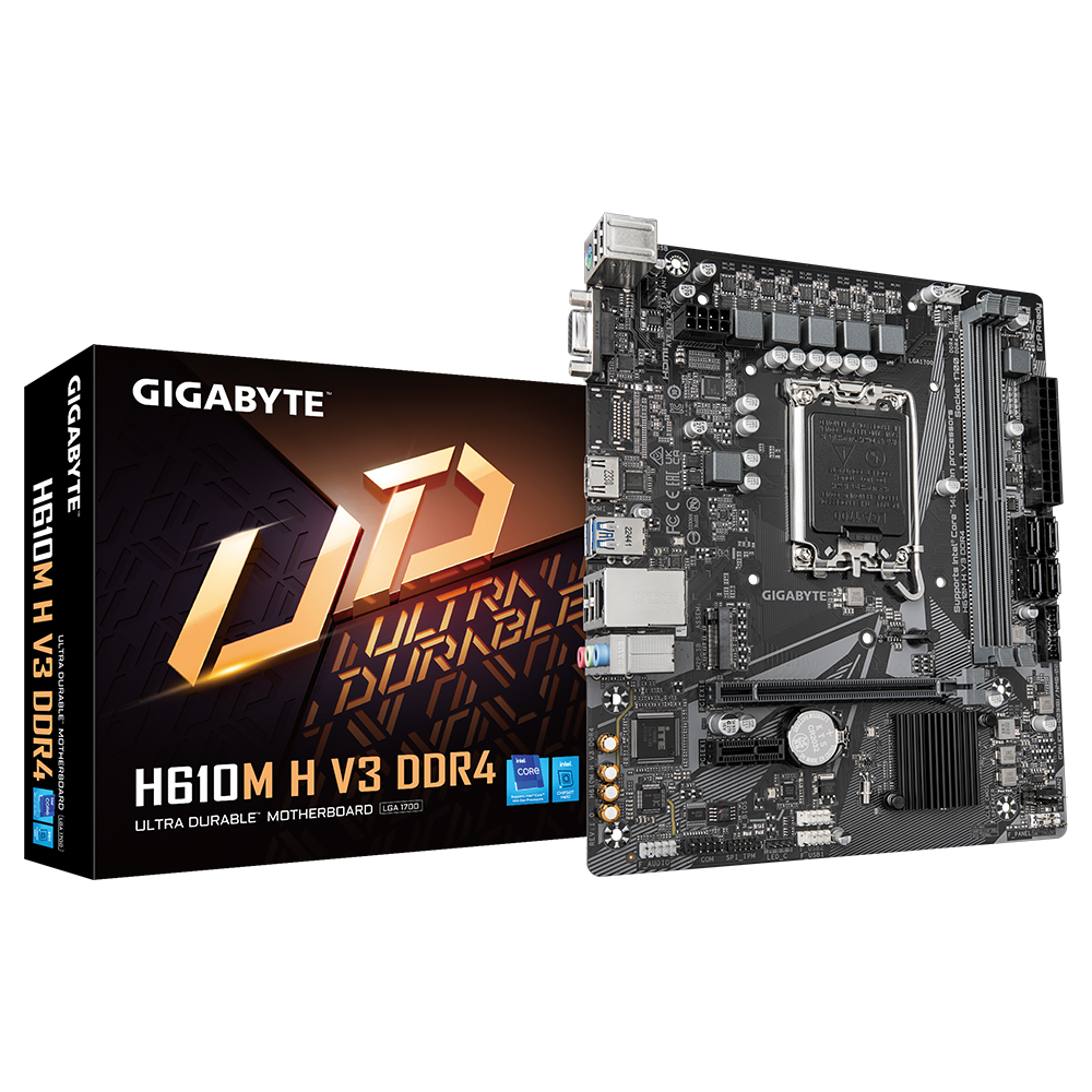 Buy Gigabyte H610m H V3 Ddr4 Motherboard At Best Price In Nepal Hukut Store