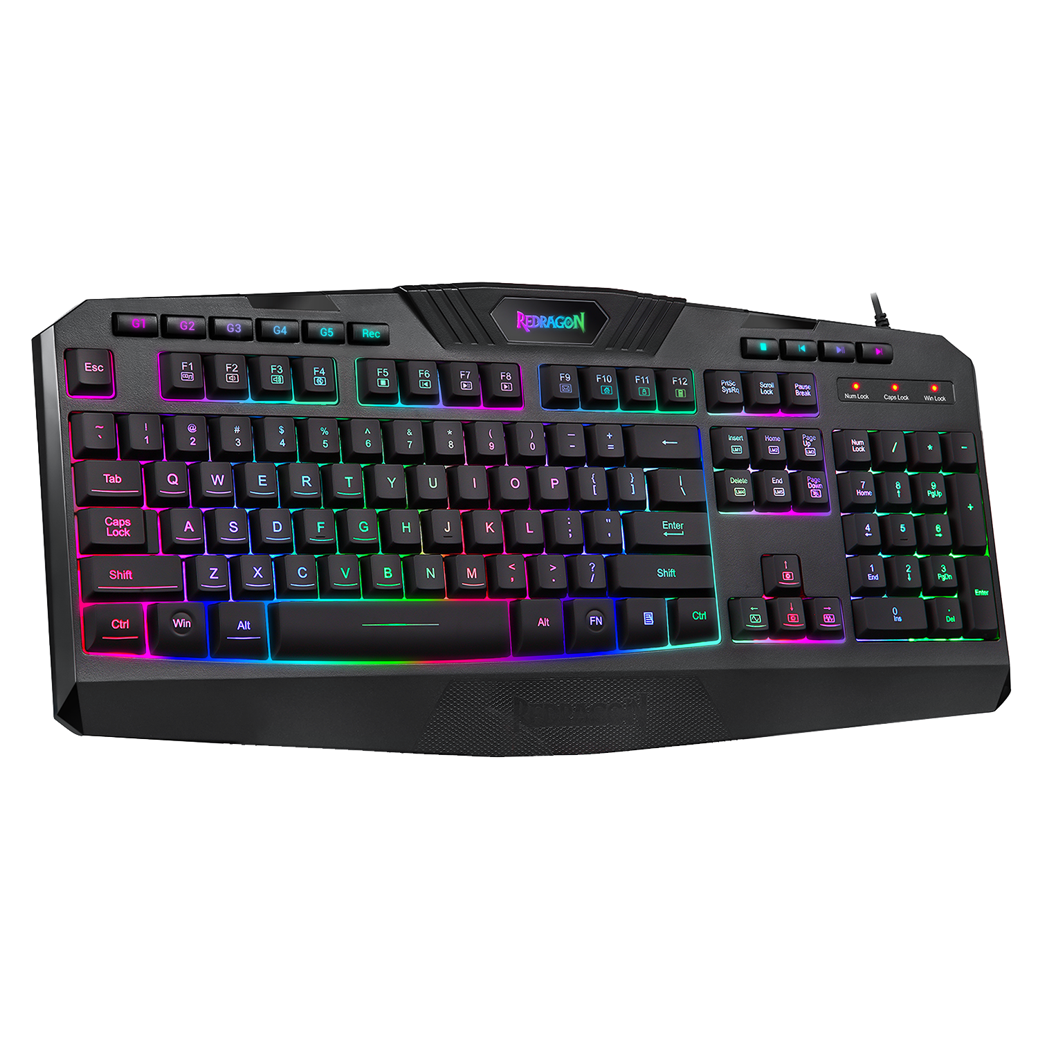 Buy Redragon K503 Harpe RGB Backlit Gaming Keyboard at Best Price in ...
